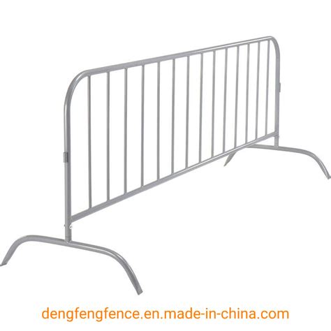 China Factory Roadway Steel Industrial Crowd Control Barrier Fence