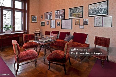 Freud Room At The Sigmund Freud Museum In The Berggasse Vienna
