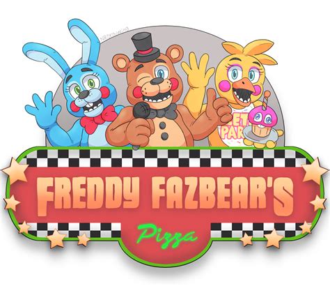 Freddy Fazbears Pizza Logo Fnaf 2 Movie By Nrdrawing On Deviantart