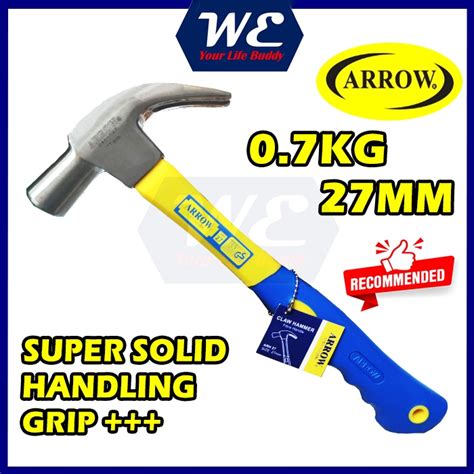 Arrow Arh27 Claw Hammer With Fibre Handle Stainless Steel Menukul Paku
