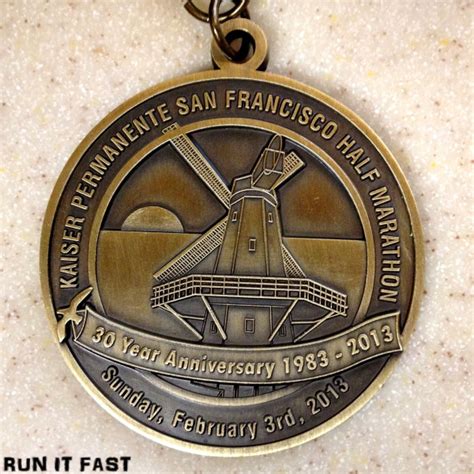 San Francisco Half Marathon Medal 2013 Run It Fast®run It Fast®