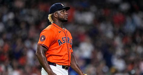 Houston Astros Pitcher Ronel Blanco Handed 10 Game Suspension Over Sticky Substance On Glove
