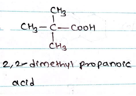 22 Dimethyl Propanoic Acid Pdf