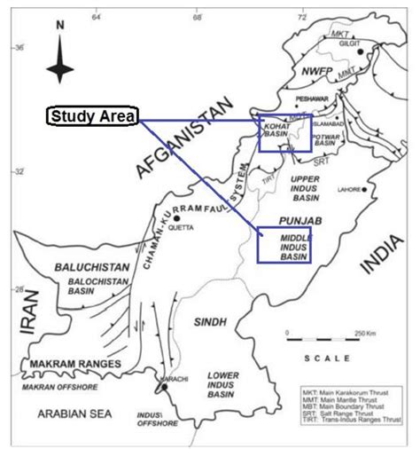 Indus Plain Map