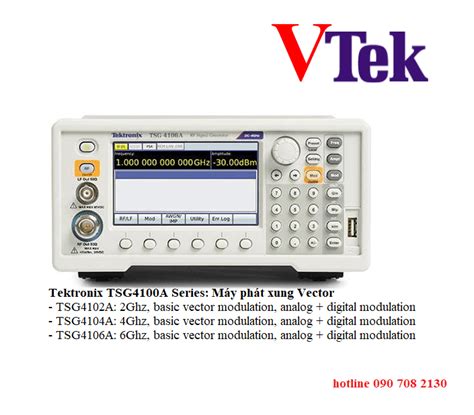 Máy Phát Tín Hiệu Vector Rf Tektronix Tsg4106a 6ghz Tektronix Viet Nam