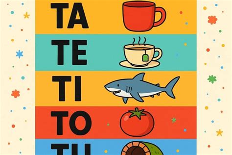 Cómo Enseñar Sílabas Ta Te Ti To Tu Actividades Y Ejercicios