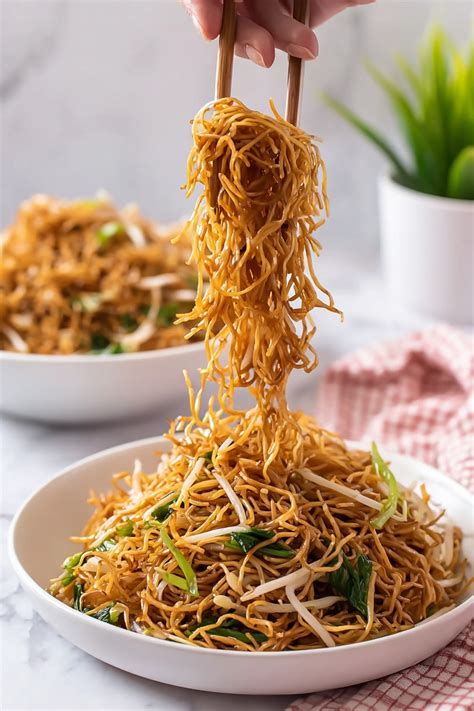 Cantonese Chow Mein Recipe Authentic Chinese Stir Fried Noodles