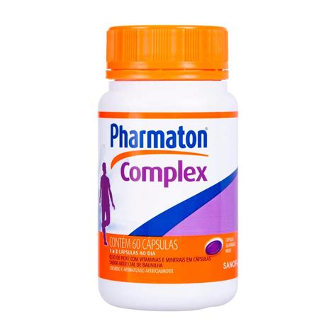 Pharmaton Complex Com 60 Cápsulas Drogasil