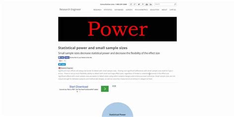 Statistical Power And Small Sample Sizes Statistical Power Outcomes
