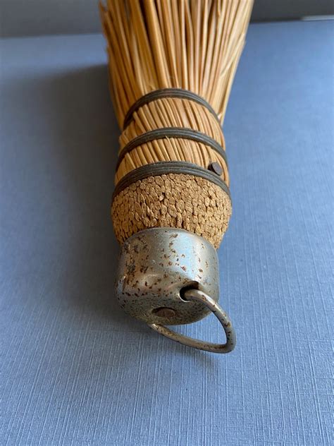 Vintage Straw Whisk Broom Mid Century Farmhouse Decor Etsy