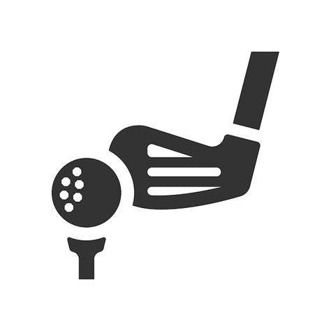 Premium Vector Golf Club Icon