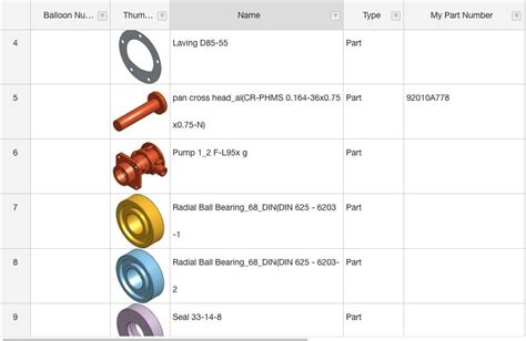 bom view grid improvements — big images and text wrapping by openbom