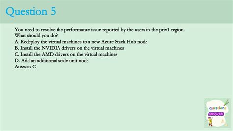 Ppt 2021 Update Azure Stack Hub Operator Associate Az 600 Real Questions Powerpoint