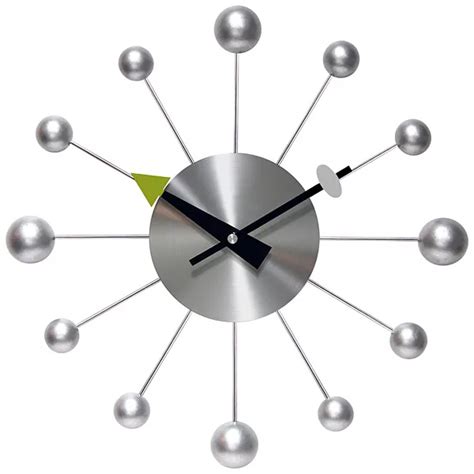 Infinity Instruments Orb Spoke Round Wall Clock