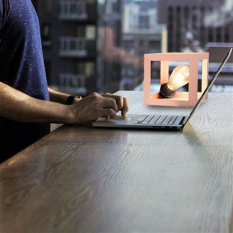 Sala Table Lamp 125 Rose Cube Desklamp —
