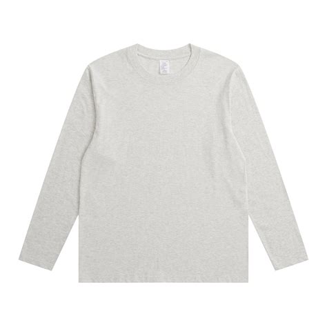 230g Adult Round Neck Long Sleeve T Shirt Tee2u