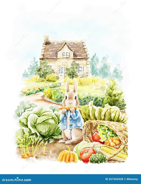 Peter Rabbit Blue Jacket Stock Illustrations 85 Peter Rabbit Blue