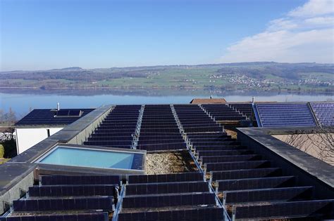 Vertical Green Roof Solar Project In Switzerland