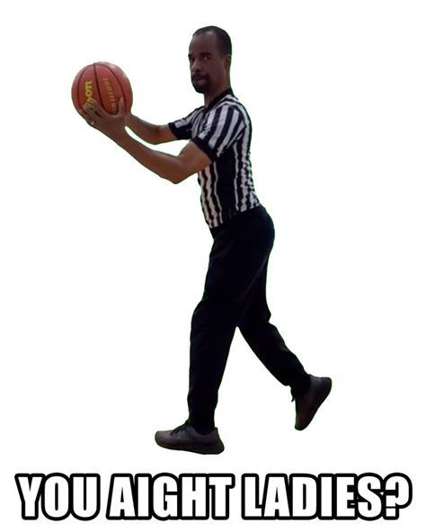 Basketball Referee Meme Funny Basketball Memes Funny Basketball Pictures Basketball Funny
