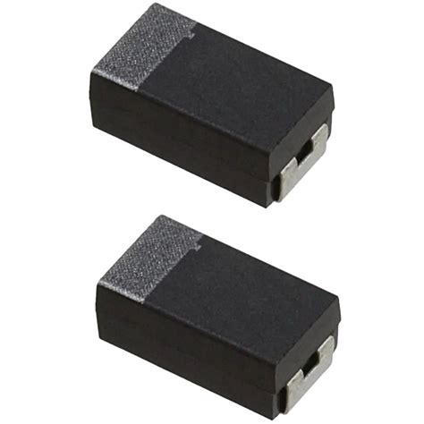 Kit 100 Peças Capacitor Tântalo Smd 47uf 47mf 6 3v 1206
