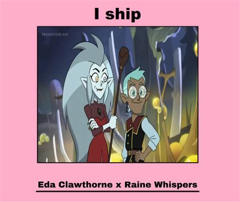 I Ship Eda Clawthorne X Raine Whispers By Geononnyjenny On Deviantart