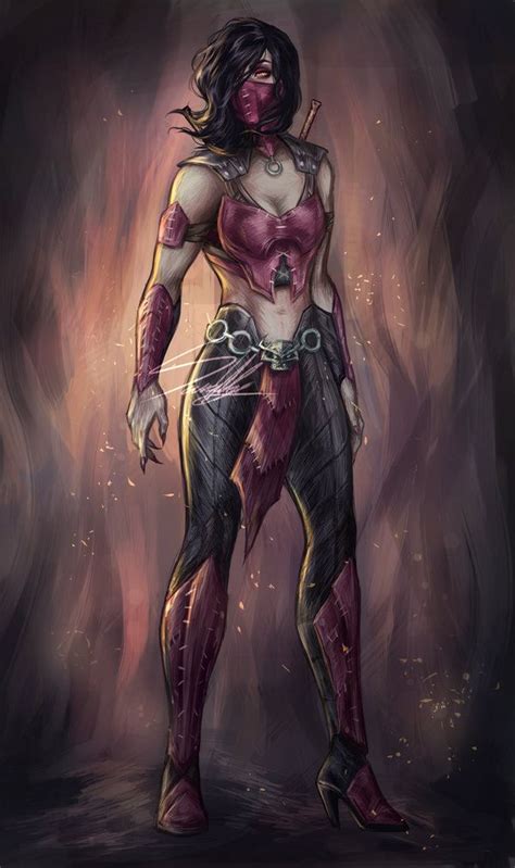 Mileena Concept Art Mileena Artwork Mileena Fanart Mortal Kombat
