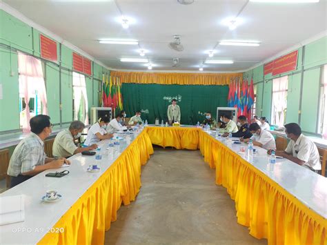 မင်းလှမြို့နယ်တွင် ခရိုင်စီမံအုပ်ချုပ်ရေးအဖွဲ့ဥက္ကဋ္ဌမှ မြို့နယ်အဆင့် ပ