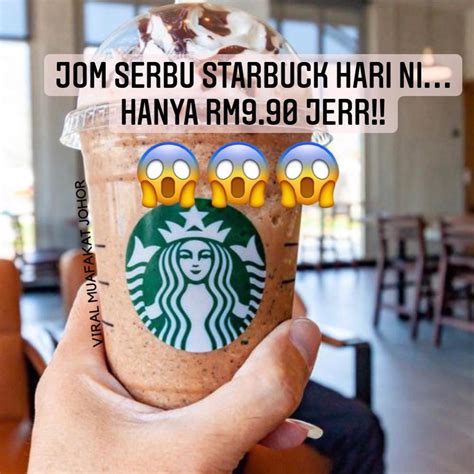 Starbak Buat Promo 99 Sepanjang Hari Makan Sedap Johor
