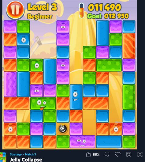 Jelly Collapse Play Free Game Online Now