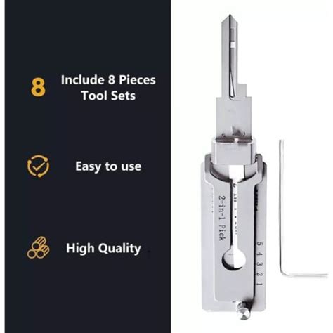 Key Pro Ss001 Locker Bypass Security Lock Tool Universal Multi Function