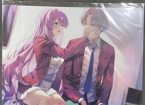 Jp ようこそ実力至上主義の教室へ2年生編9 メロンブックス 限定特典 綾小路清隆＆一之瀬波 B4デスクマット 網倉麻子icカードステッカー おもちゃ