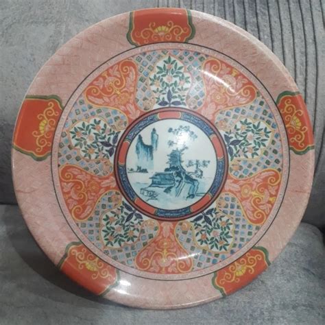 کمدا قیمت و خرید بشقاب ملامین قدیمی رنگ نارنجی شکستنی بله