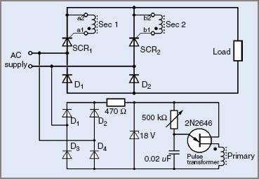 SCR Thyristor Phase Control