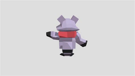 Lowpoly Rambley From Indgo Park 3d Model By Nessieawa97 Da01aae