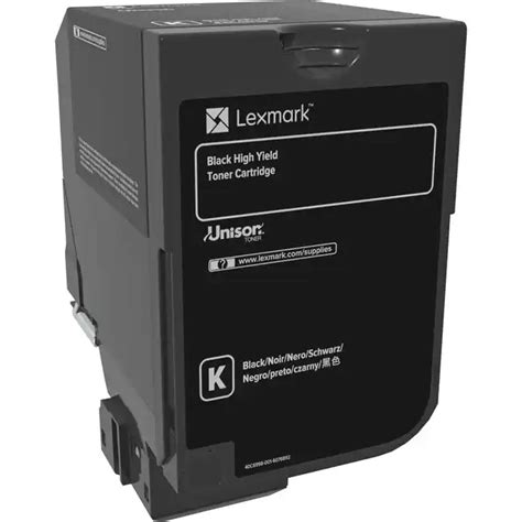 Lexmark Original Toner Cartridge Laser High Yield 25000 Pages Black