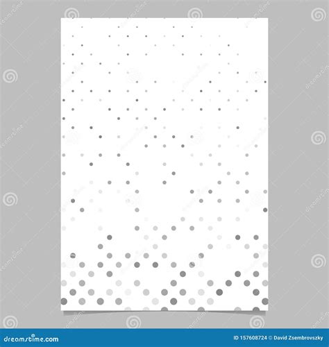 Abstract Repeating Dot Pattern Brochure Background Vector Graphic Stock Vector Illustration