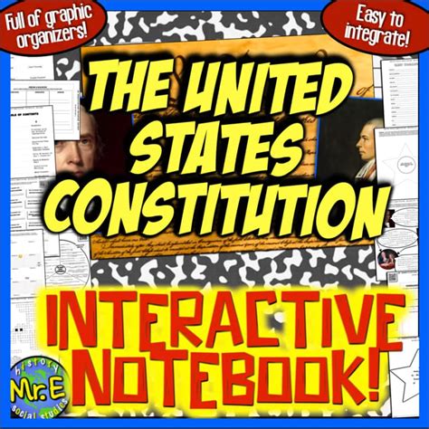 Us Constitution Interactive Notebook Federalism Bill Of Rights