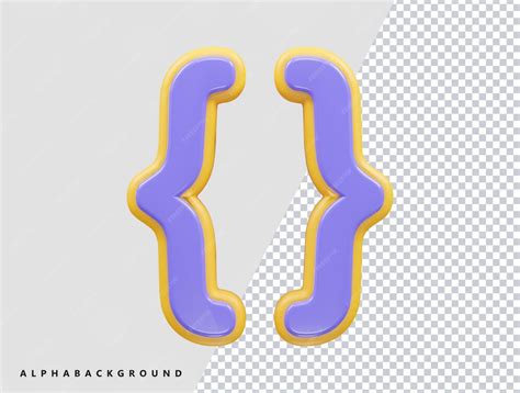 Premium Psd Html Coding Icon 3d Rendering Vector Illustration