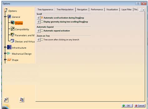 activating the specification tree in catia rand 3d insights from within