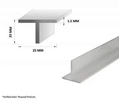 T Profile Germany Aluminium T Section At ₹ 320kg In Hyderabad Id
