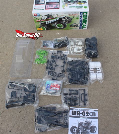 Unboxing The Tamiya Comical Grasshopper Big Squid Rc Rc Car And
