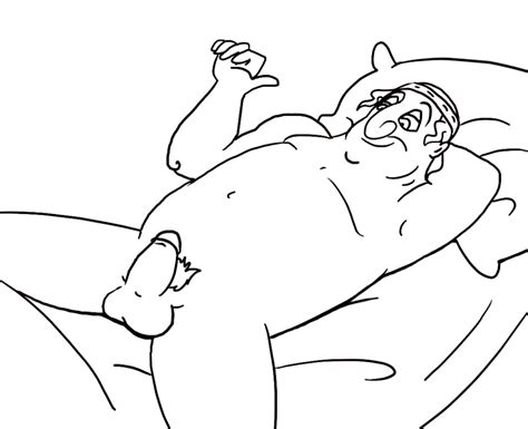 Rule 34 Bed Blackrose Chubby Disney Hercules Disney Line Art Male