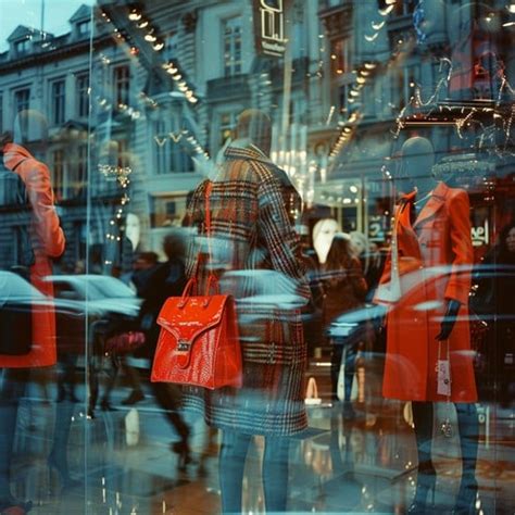 Free Retail Window Reflection Image Shopping Reflection City