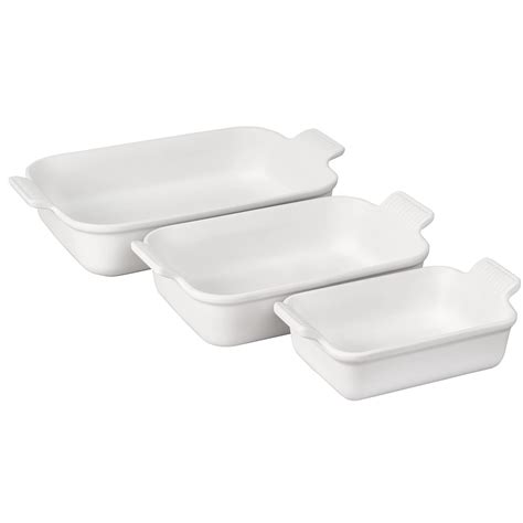 Heritage Set3 Rectangular Dishes Kademi