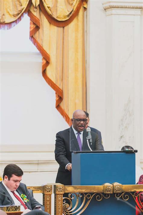 Angelo Perryman Of Perryman Construction Testified Before City Council In Support Of Resolution