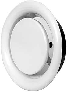 Ø 150mm Ventilatieventiel Verstelbare Schijfklep Rond Stalen