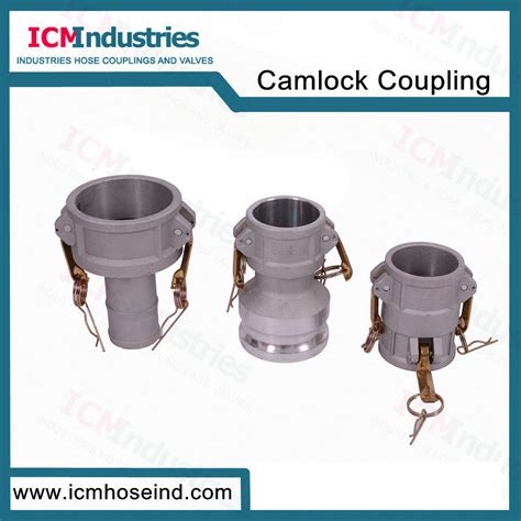 Aluminum Rubber Hose Fitting Reducer Cr Type Hose Quick Coupler Water Hose Camlock Connectors