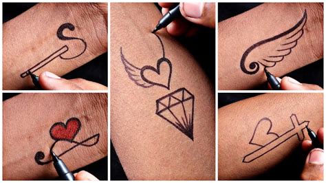Simple Beginner Tattoo Stencils