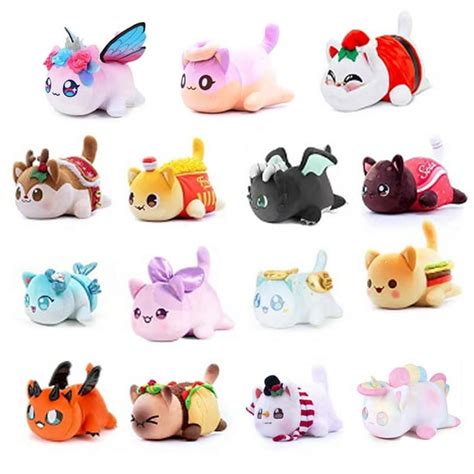 Lindo Meows Aphmau Muñeco De Peluche Aphmau Mee Meow Comida Gato Coca