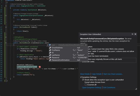 C One Of The Form Post Fields Returns Null Net Core Mvc Stack